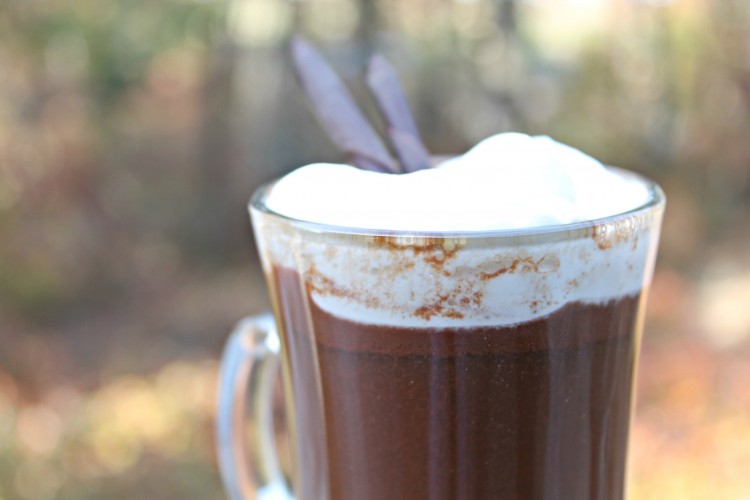Chocolate Hazelnut Latte - Cooking With Books