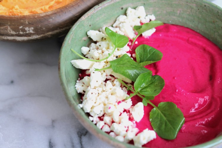Creamy Vegetable Yogurt Dips - Cooking With Books