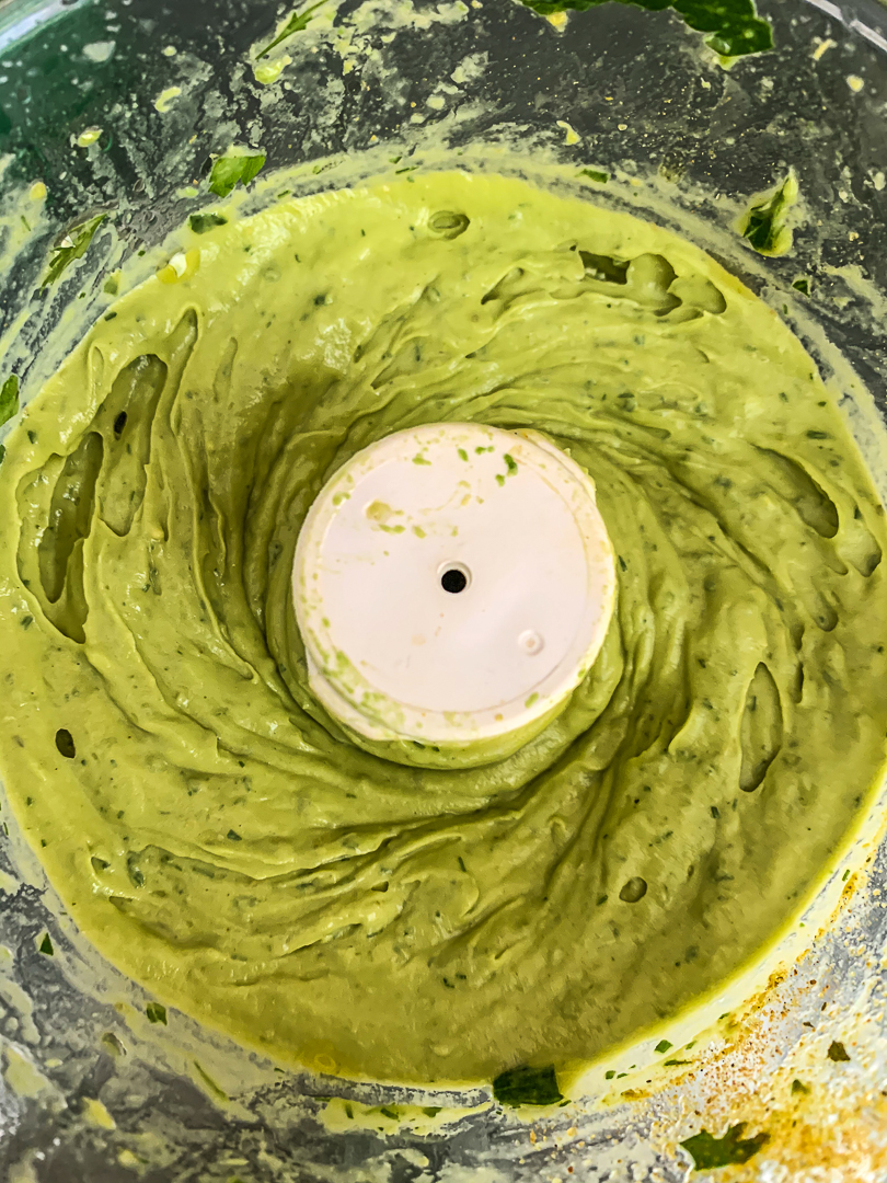 Avocado Falafel Dip - Cooking With Books
