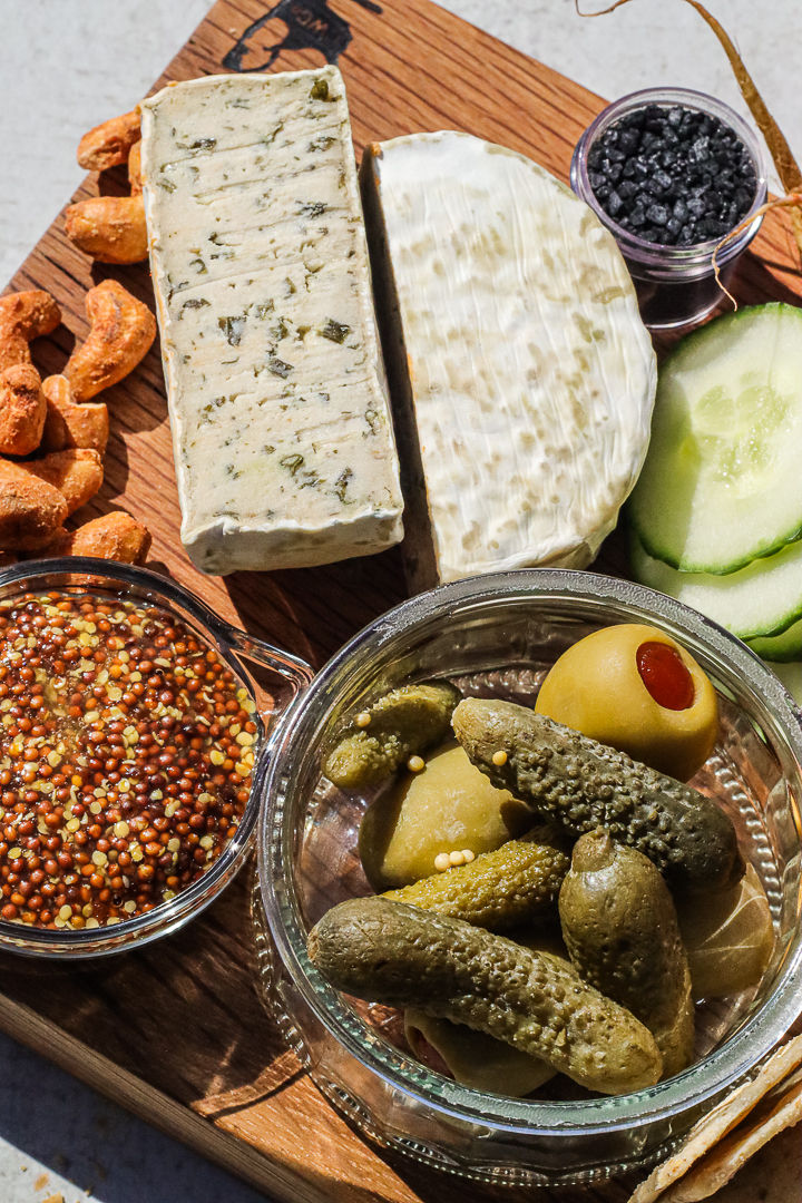 Creating The Ultimate Vegan Cheese Board - Cooking With Books